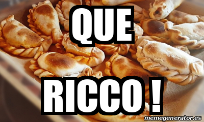 Meme Personalizado - que ricco ! - 33051979