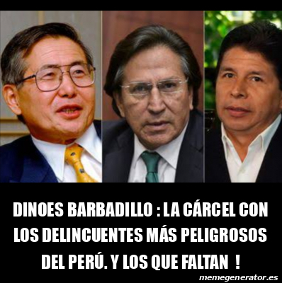 Meme Personalizado - Dinoes barbadillo : la cárcel con los delincuentes ...