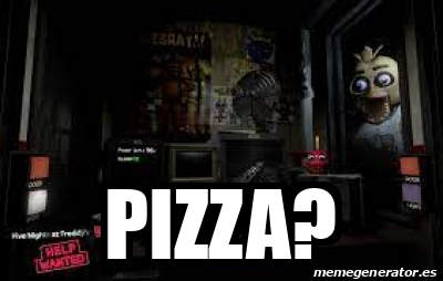 Meme Personalizado - pizza? - 33053586