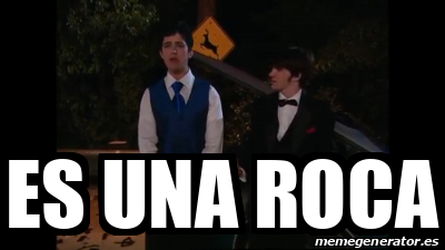 Meme Personalizado - es una roca - 33056664