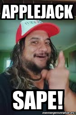 Meme Personalizado - APPLEJACK sape! - 33507507