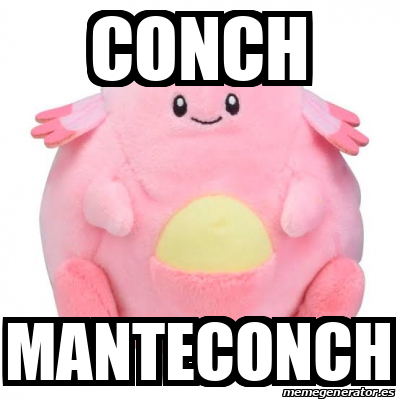 Meme Personalizado - conch manteconch - 33510469