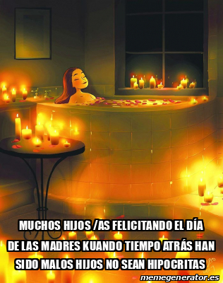 Meme Personalizado - Muchos hijos /as felicitando el día de las madres ...