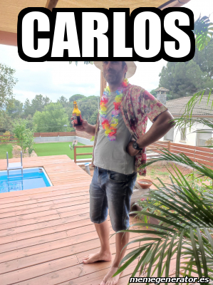 Meme Personalizado - Carlos - 33539355