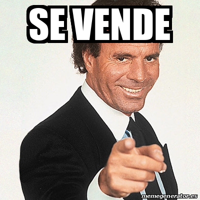 Meme Julio Iglesias - Se vende - 33549221