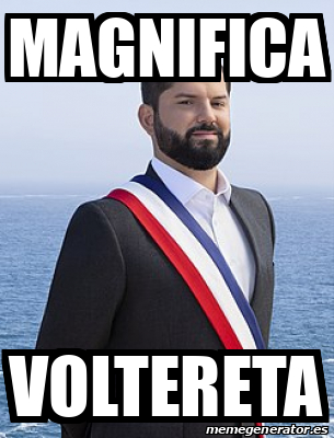 Meme Personalizado - MAGNIFICA VOLTERETA - 33555116