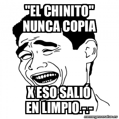 Meme Yao Ming 2 - "EL CHINITO" NUNCA COPIA X ESO SALIÓ EN LIMPIO ...