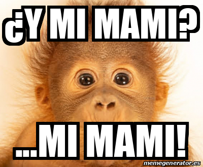 Meme Personalizado - ...mi mami! - 33571956
