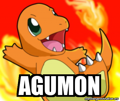 Meme Personalizado - AGUMON - 33596609