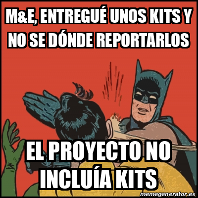 Meme Batman slaps Robin - M&e, ENTREGUÉ UNOS KITS Y NO SE DÓNDE ...