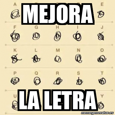Meme Personalizado - Mejora La letra - 33068275