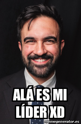 Meme Personalizado - ALÁ ES MI LÍDER XD - 33619477