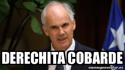 Meme Personalizado - derechita cobarde - 33646658