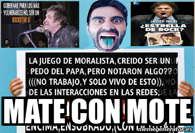 Meme Personalizado - mate con mote - 33652415