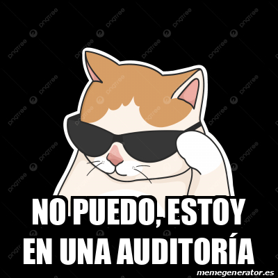 Meme Personalizado - No puedo, estoy en una auditoría - 33655730