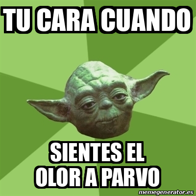 Meme Yoda - Tu cara cuando Sientes el olor a parvo - 33070176