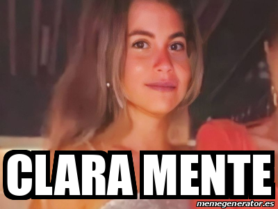 Meme Personalizado - Clara mente - 33070784