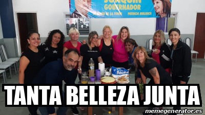 Meme Personalizado - Tanta belleza junta - 33080794