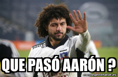 Meme Personalizado - Que pasó Aarón ? - 33082269