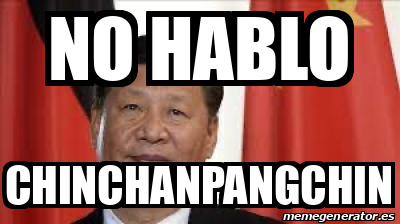 Meme Personalizado - No hablo Chinchanpangchin - 33082395