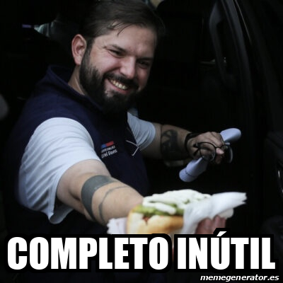 Meme Personalizado - Completo inútil - 33083357