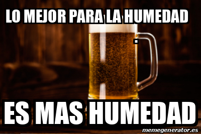 Meme Personalizado - Lo mejor para la humedad . Es mas humedad - 33084185