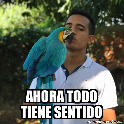 Meme Personalizado - Ahora todo tiene sentido - 33084210