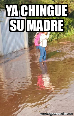Meme Personalizado - Ya chingue su madre - 33096477