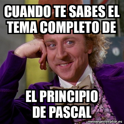 Meme Willy Wonka - CUANDO TE SABES EL TEMA COMPLETO DE EL PRINCIPIO DE ...