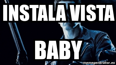 Meme Personalizado - instala vista baby - 4123217