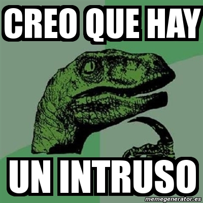 Meme Filosoraptor - creo que hay un intruso - 4195621