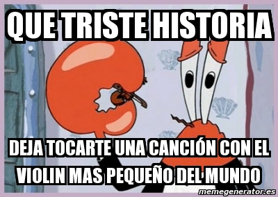 Meme De Violino Minusculo