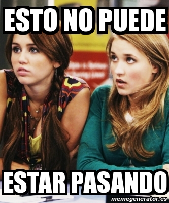 Meme Personalizado - esto no puede estar pasando - 4287419