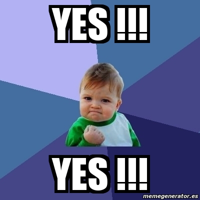 Meme Bebe Exitoso - YES !!! YES !!! - 4314901