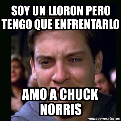 Meme crying peter parker - soy un lloron pero tengo que enfrentarlo amo ...