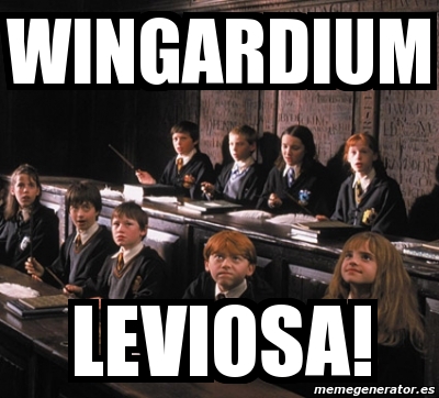 Meme Personalizado - wingardium leviosa! - 4324198