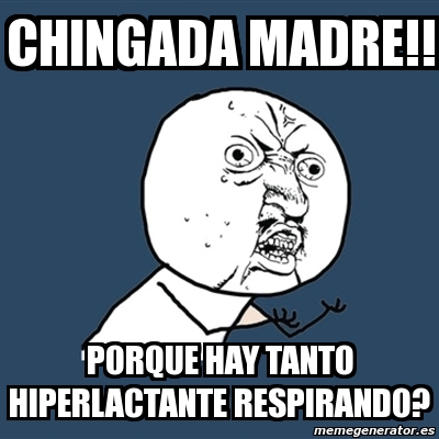 Meme Y U No - chingada madre!! porque hay tanto hiperlactante ...