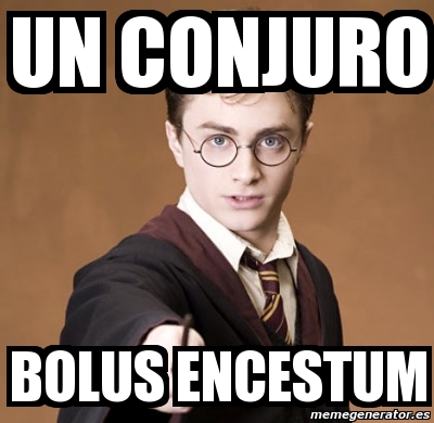 Meme Personalizado - UN CONJURO BOLUS ENCESTUM - 4421678