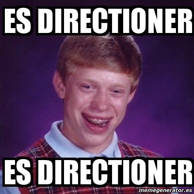Meme Bad Luck Brian - es directioner es directioner - 4430451