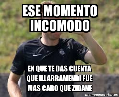 Meme Personalizado - Ese momento incomodo en que te das cuenta que ...