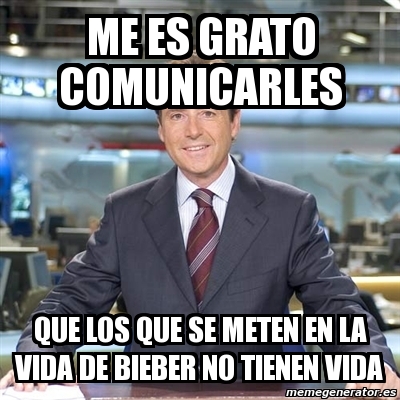 Meme Matias Prats - me es grato comunicarles que los que se meten en la ...
