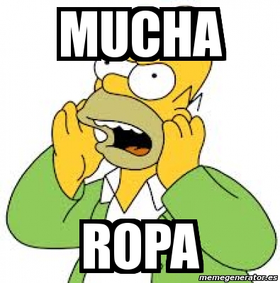 Meme Personalizado - mucha ropa - 4468529