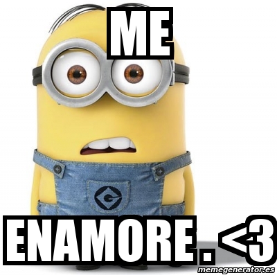 Meme Personalizado - me enamore