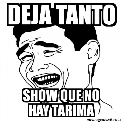 Meme Yao Ming 2 - Deja Tanto Show Que no hay tarima - 4056428