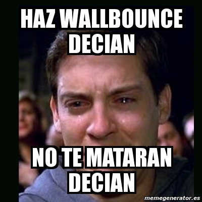 Meme crying peter parker - haz wallbounce decian no te mataran decian ...