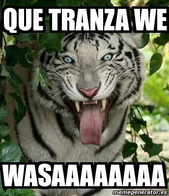 Meme Personalizado - que tranza we Wasaaaaaaaa - 4557481