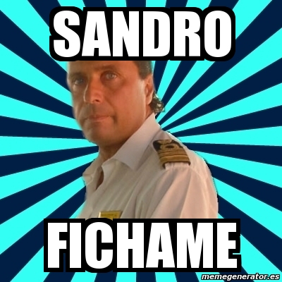 Meme Francesco Schettino - Sandro fichame - 4600777
