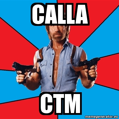 Meme Chuck Norris - calla ctm - 4614256