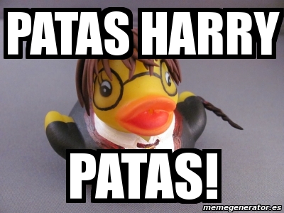 Meme Personalizado - Patas harry patas! - 4747758