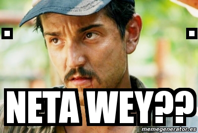 Meme Personalizado - . . neta wey?? - 4796131